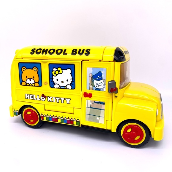 Sanrio | Toys | Hello Kitty Yellow School Bus Toy | Poshmark